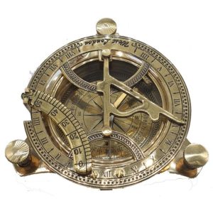 CUADRANTE SOLAR-Brújula ---Largo: 12 -Ancho: 12 cm | Naval Chicolino