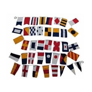 Banderas Código Internacional. (40unid.)–.25 x 35 cm | Naval Chicolino