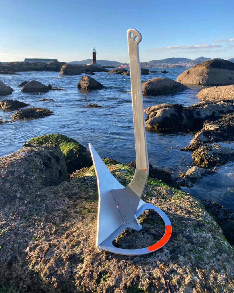 Ancla INOX-304 Plegable--3 piezas--Keeping HHP (®) | Naval Chicolino