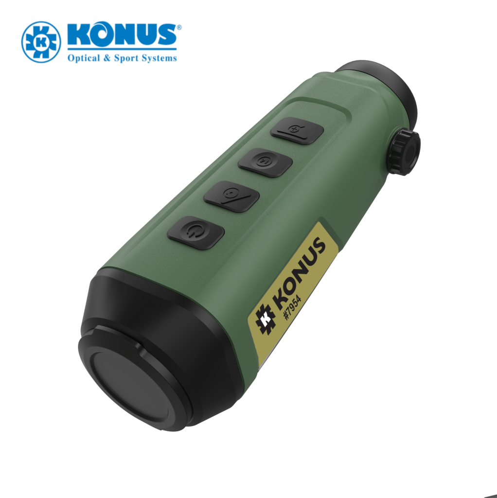 Monocular Térmico Konus FLAME 1,5x-3x—-(1353mts) • Naval Chicolino